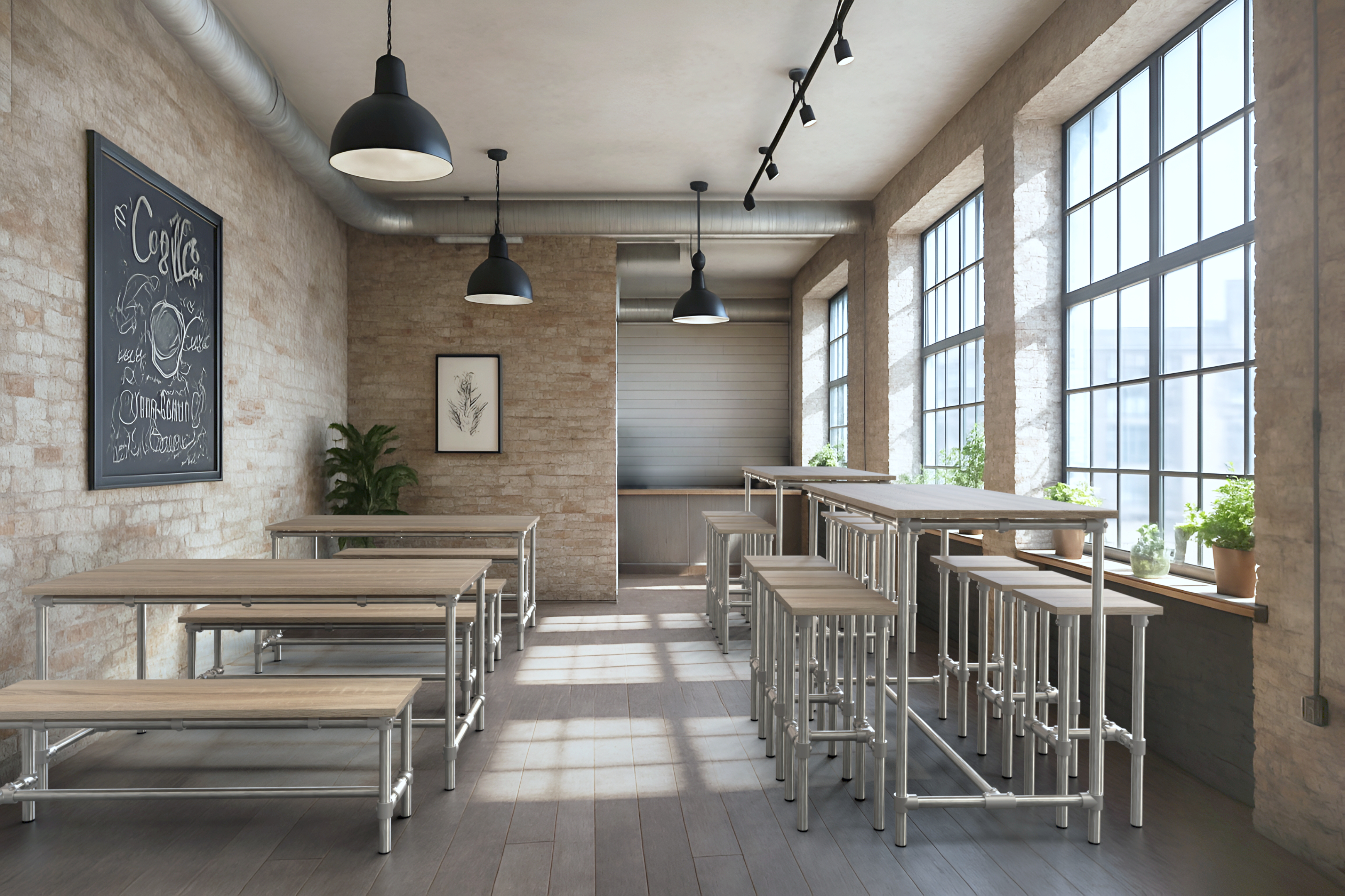 SCAFFOLD INDOOR Poseur Table - Create Seating